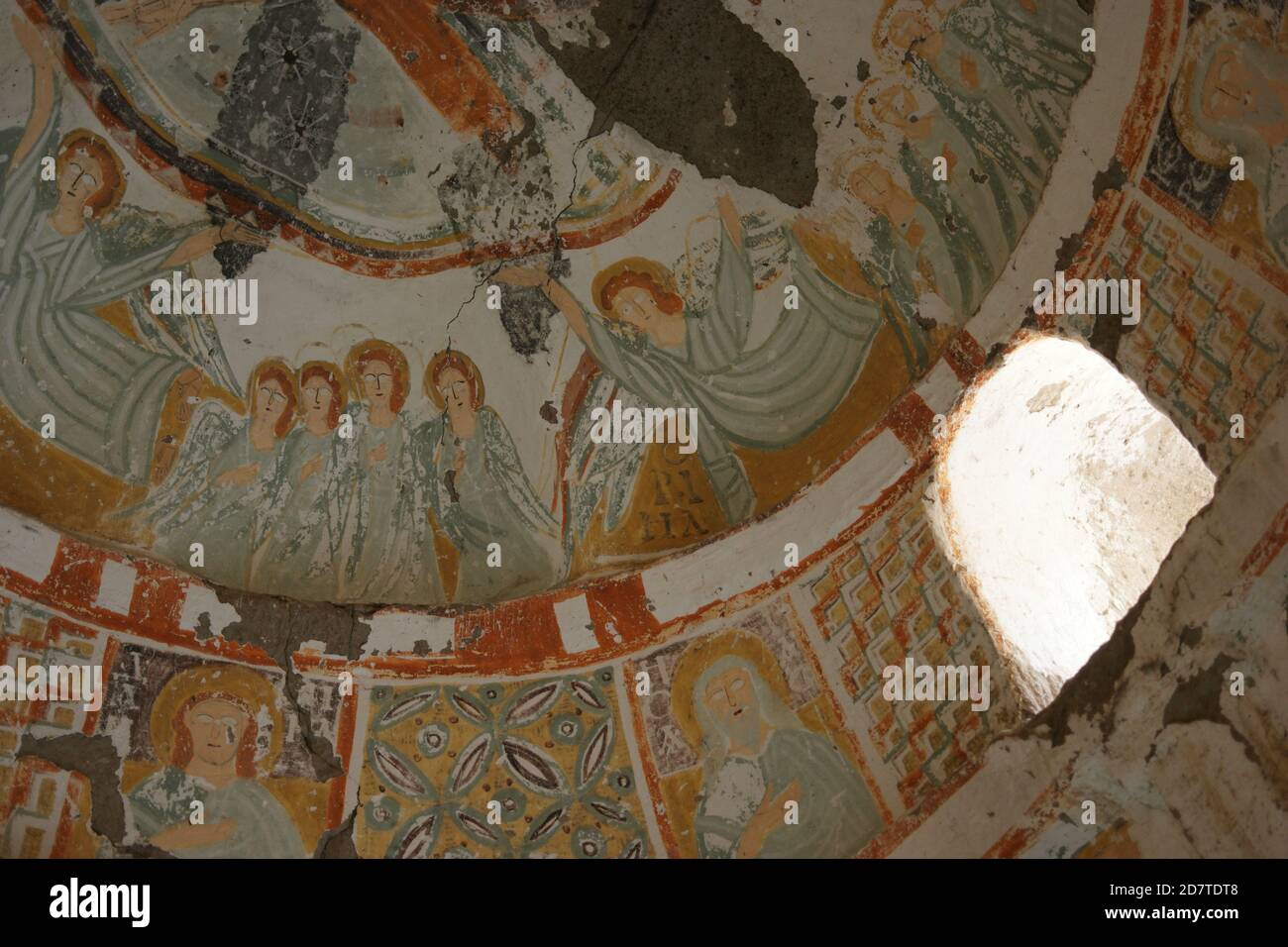 Ancient christian fresco cave hi-res stock photography and images - Alamy