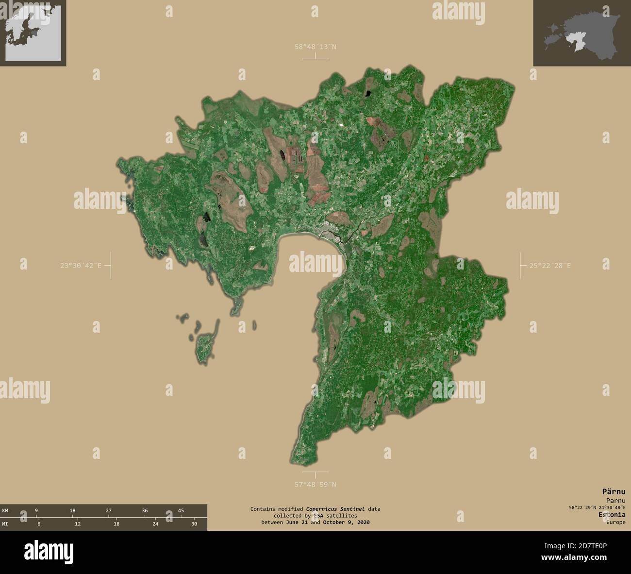 Parnu map hi-res stock photography and images - Alamy