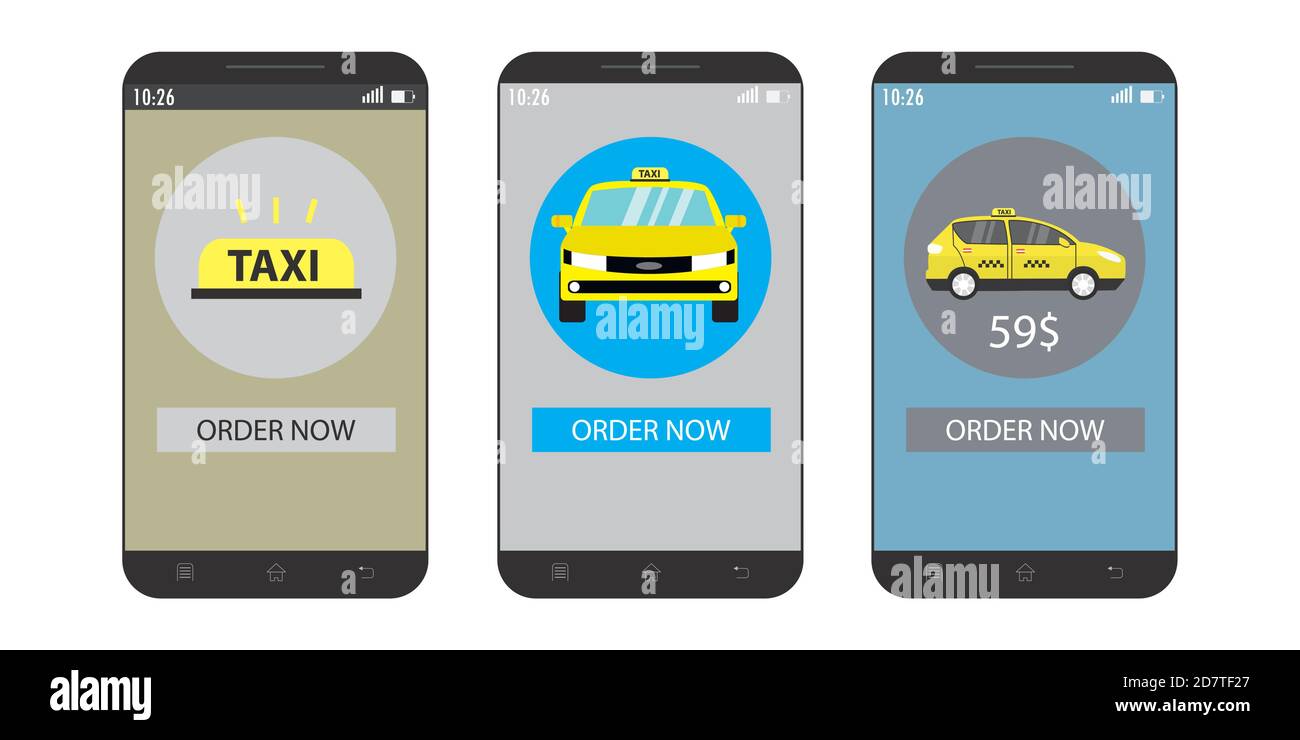 Public transportation app on Cut Out Stock Images & Pictures - Alamy