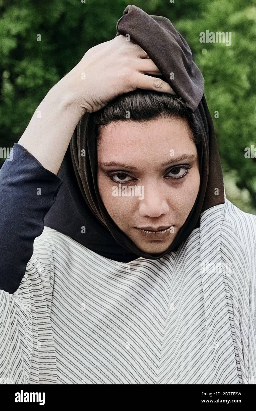 Asha Puthli, indische Sängerin und Schauspielerin, in Hamburg ...