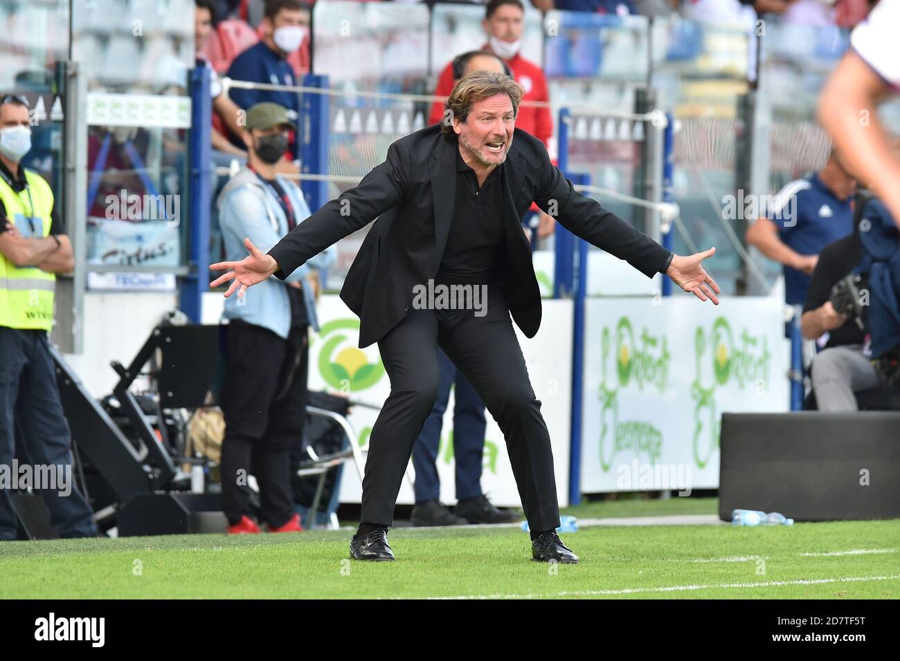 Sardegna Arena, cagliari, Italy, 25 Oct 2020, Giovanni Stroppa Mister ...