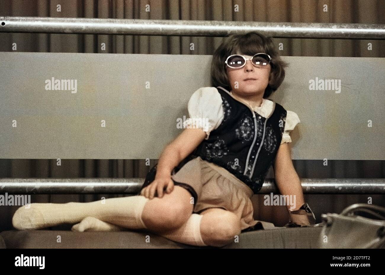 Wilma Landkroon, niederländischer Kinderstar und Schlagersängerin, bei ...