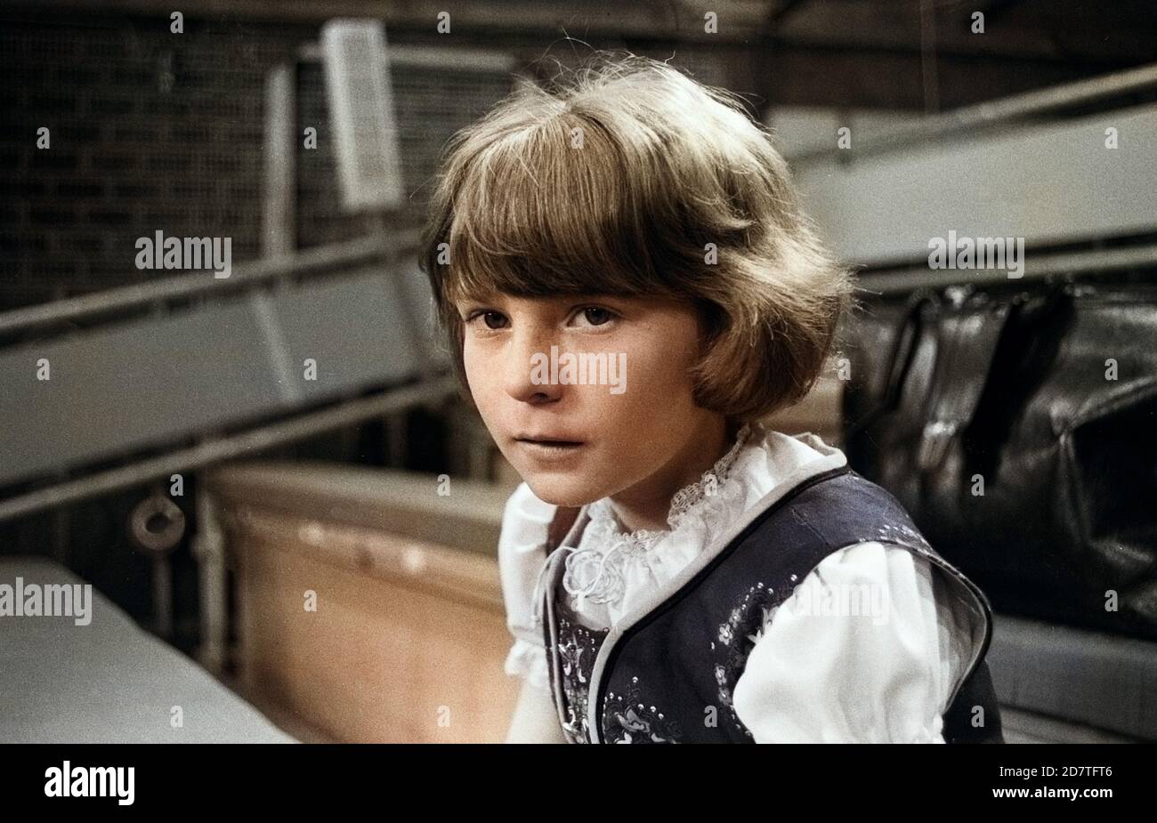 Wilma Landkroon, niederländischer Kinderstar und Schlagersängerin, bei ...