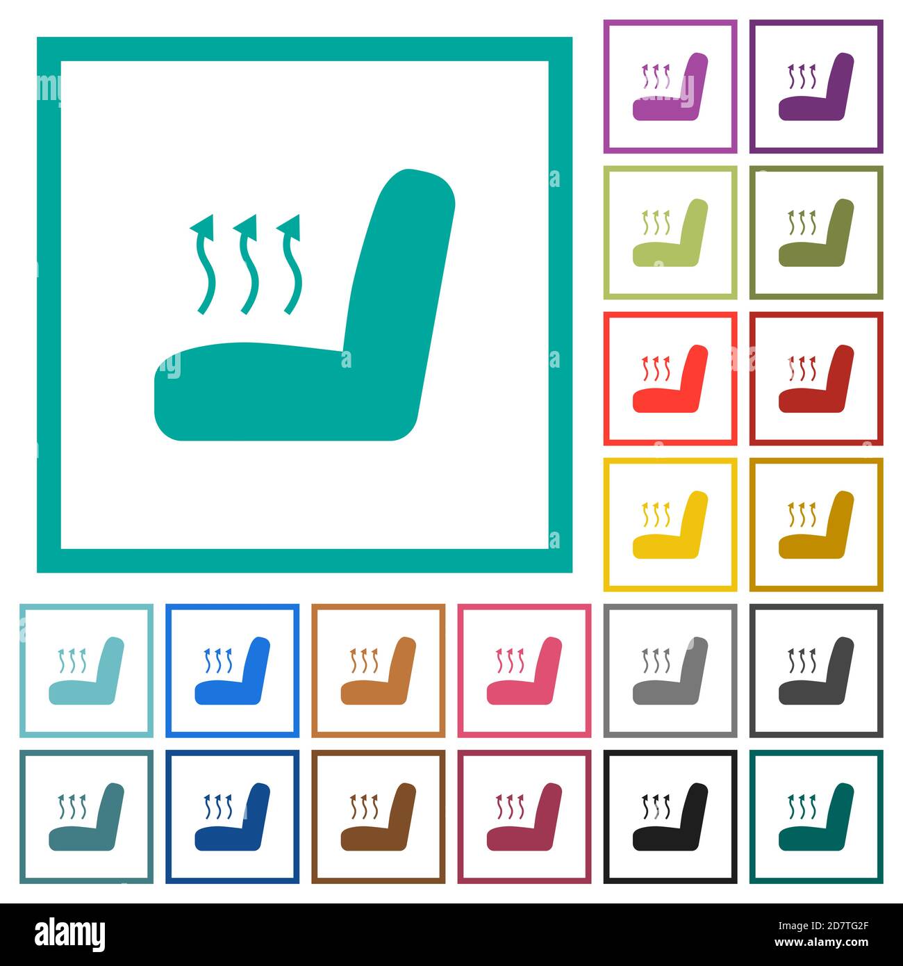 Seat heating Stock Vector Images - Alamy