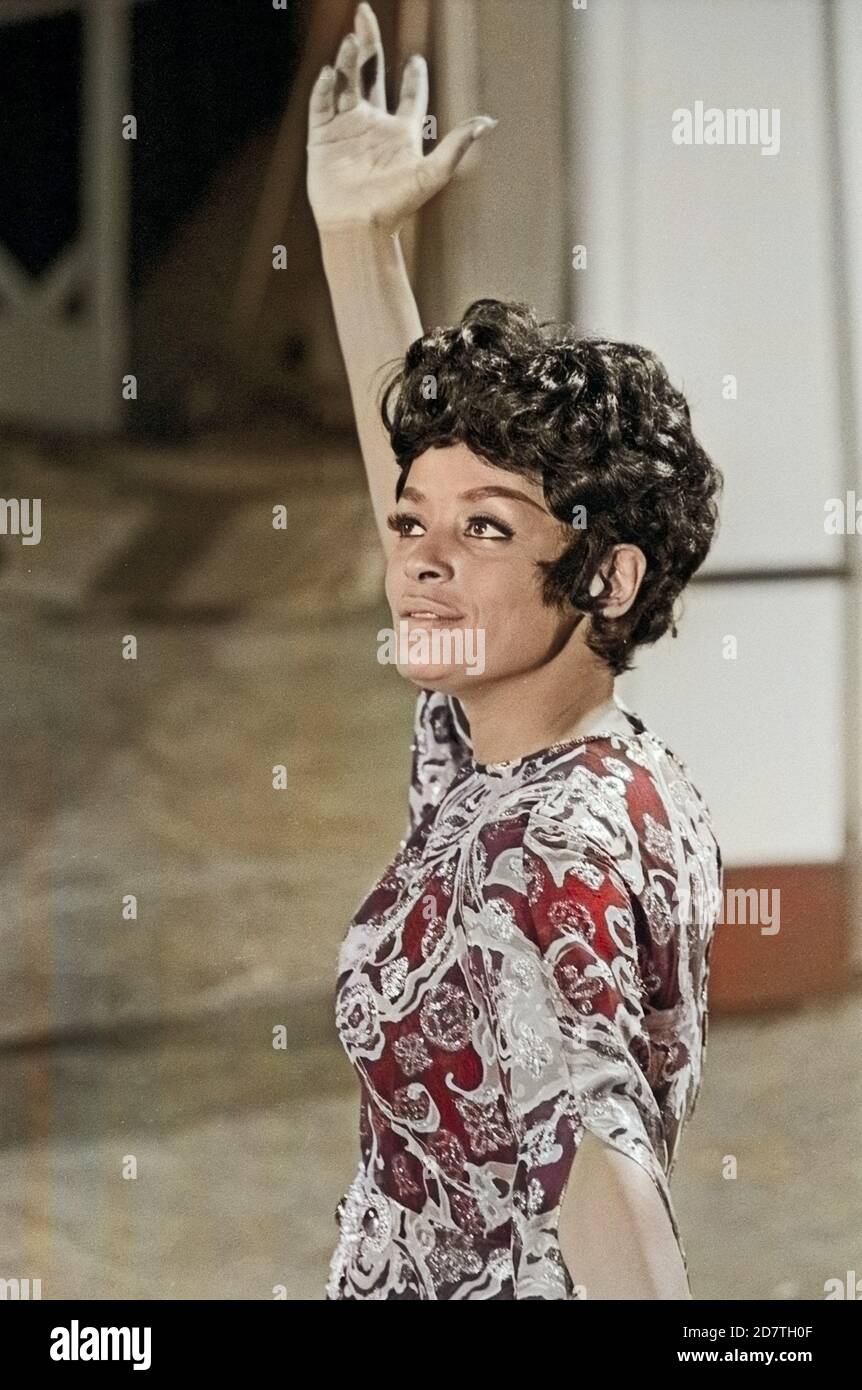 Olive Moorefield, amerikanische Sängerin und Schauspielerin ...