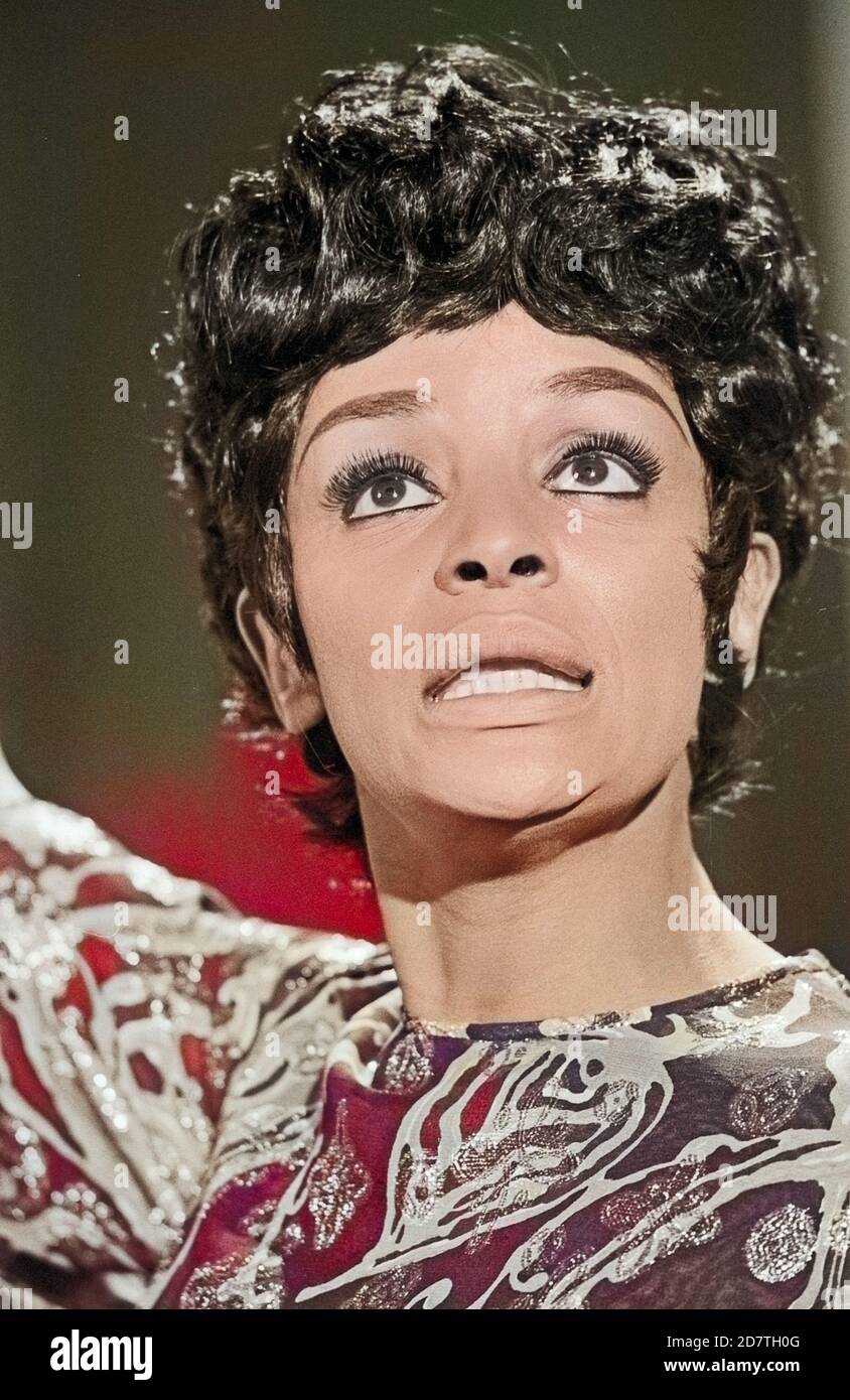 Olive Moorefield, amerikanische Sängerin und Schauspielerin ...