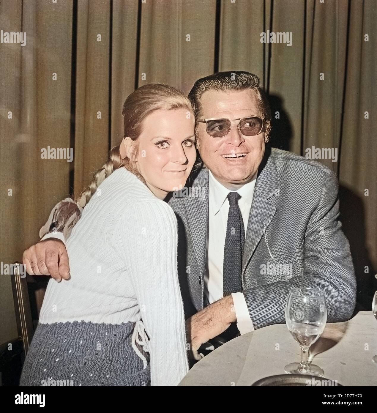 With the german singer and actress heidi bruehl hi-res stock ...
