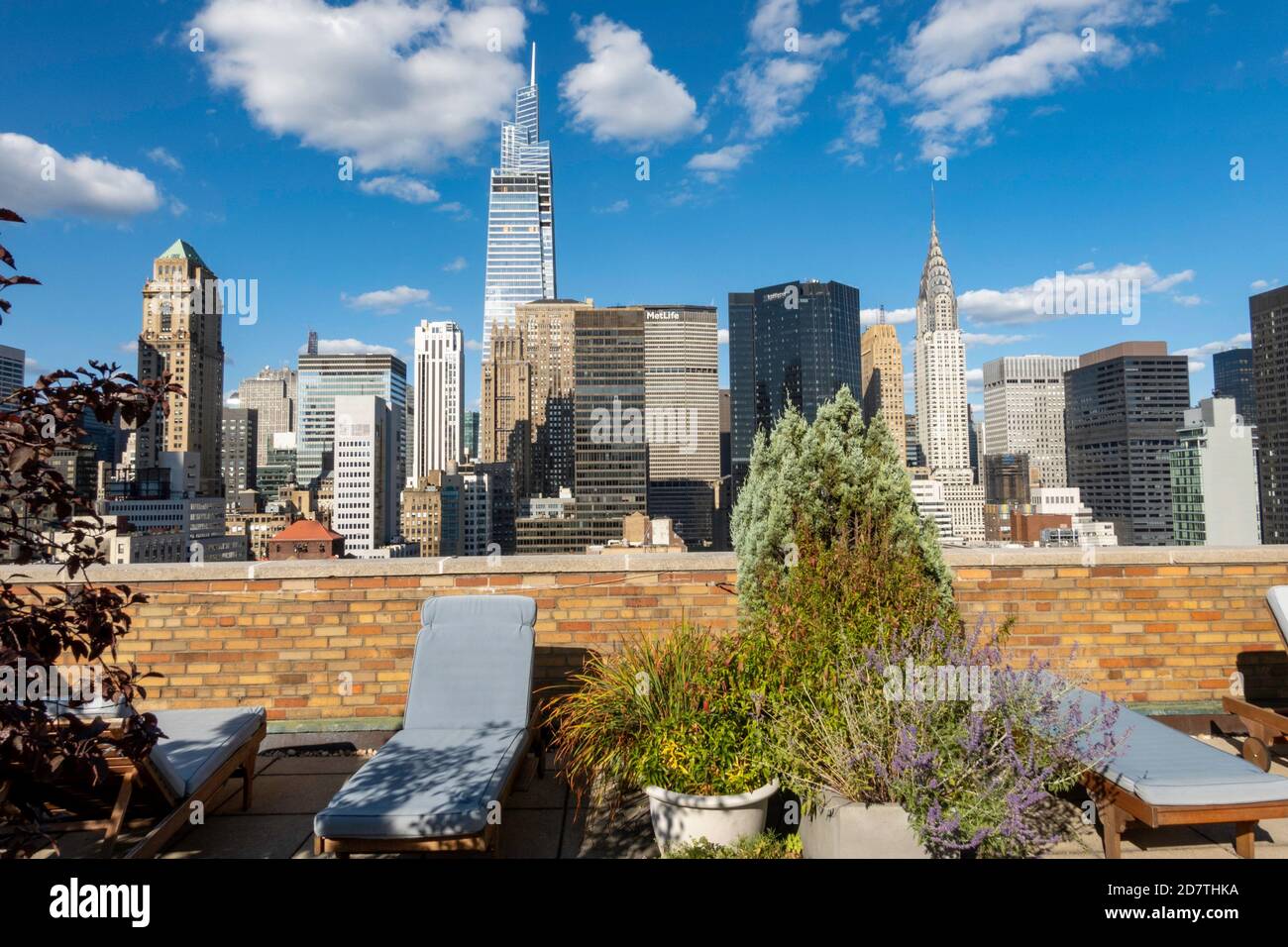 Skyline of Midtown Manhattan, NYC Stock Photo - Alamy