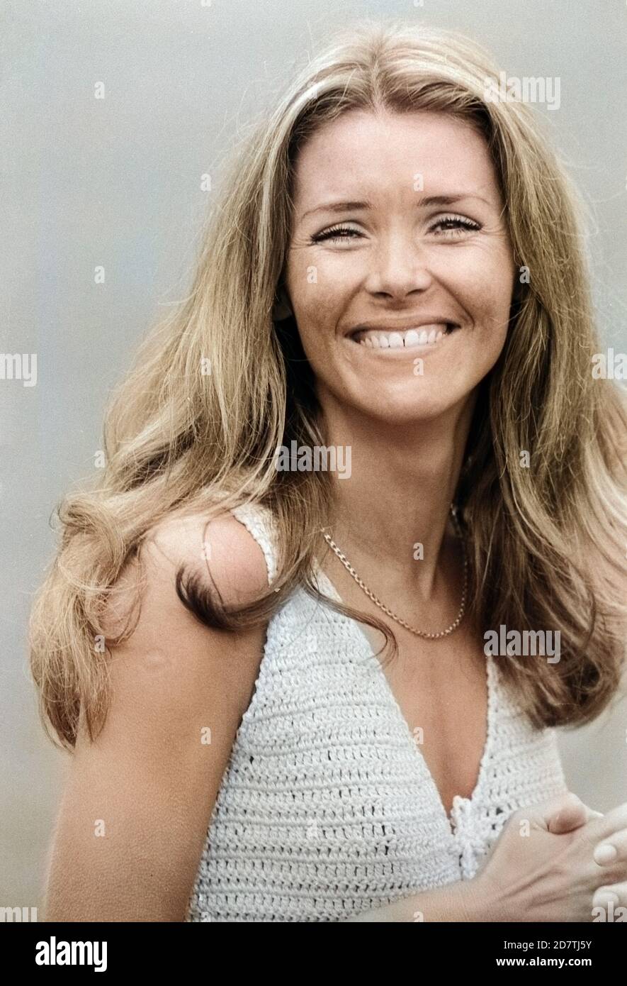 Lena Valaitis, deutsche Schlagersängerin, bei einem Promo Fotoshooting ...
