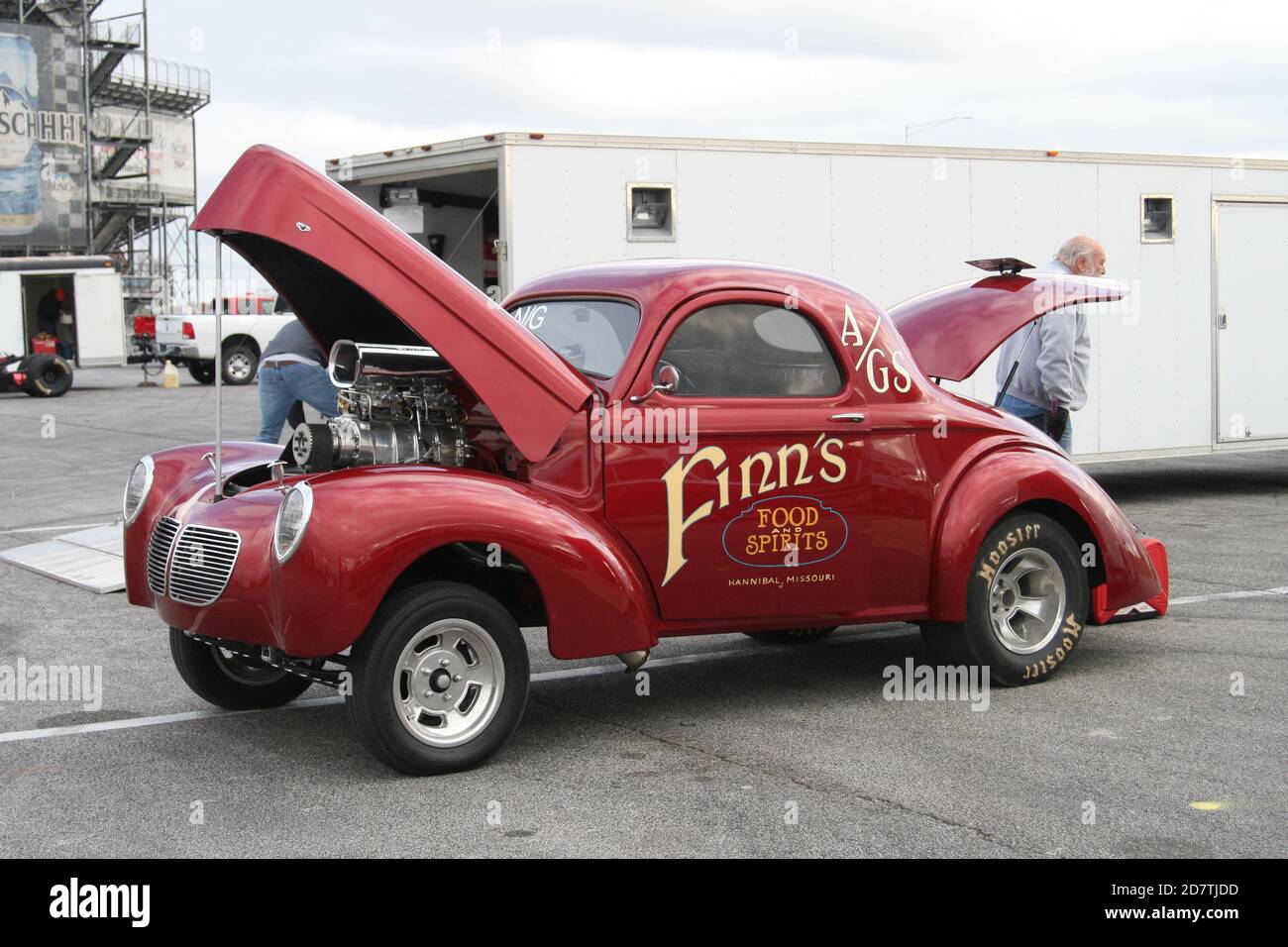 DRAGSTOCK XII 2020 Paddock/Pits area of Worldwide Technology Raceway in ...