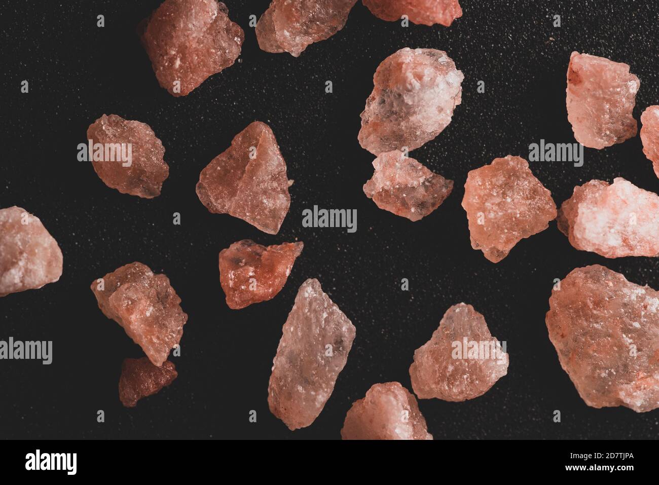 Closeup image pink himalayan salt hi-res stock photography and images ...