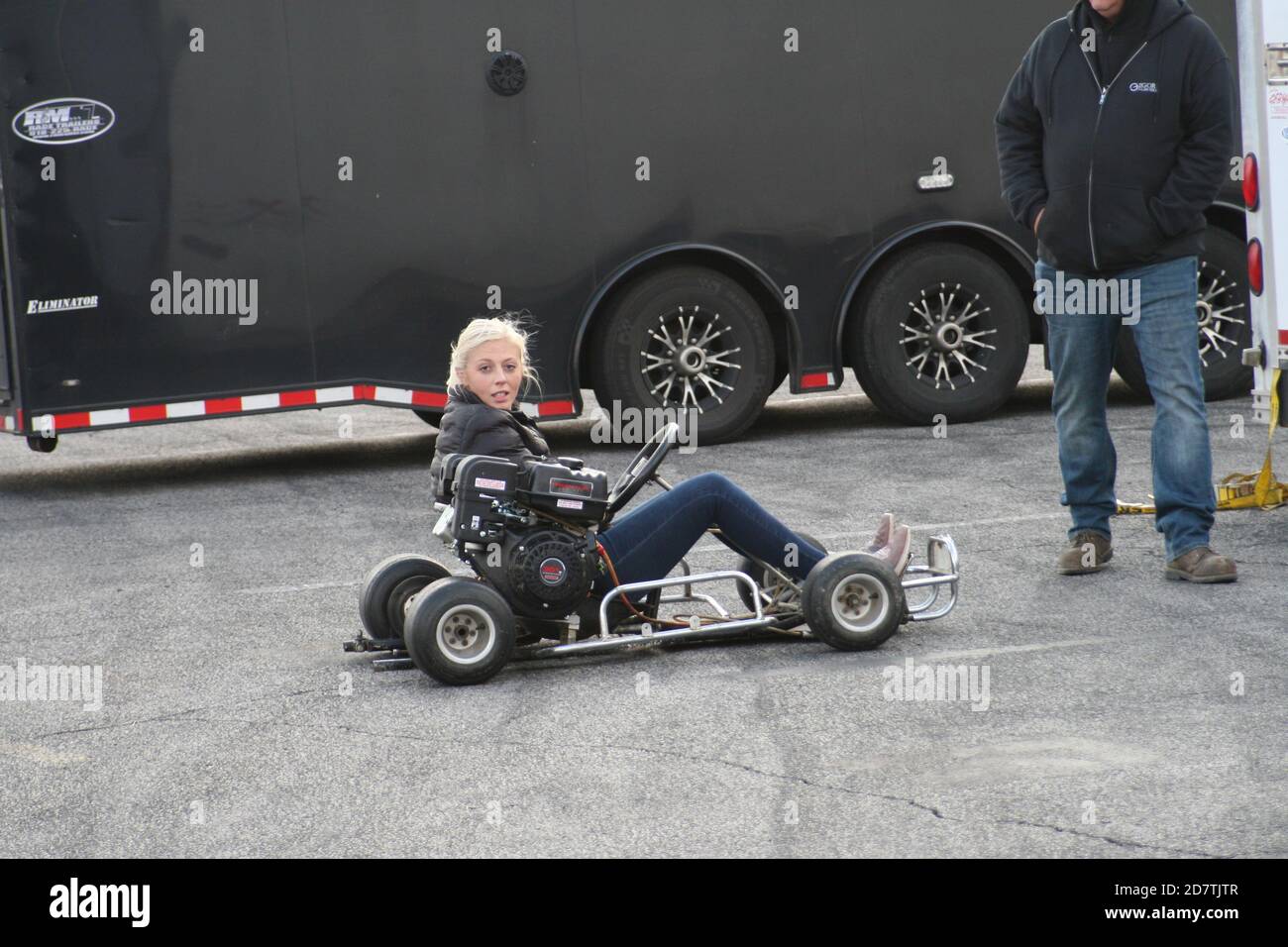 No fooling around when it comes to racing Stock Photo - Alamy