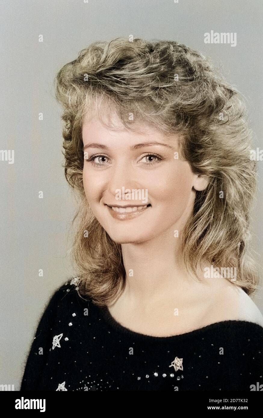 Nicole, deutsche Schlagersängerin, Deutschland um 1984. German schlager ...