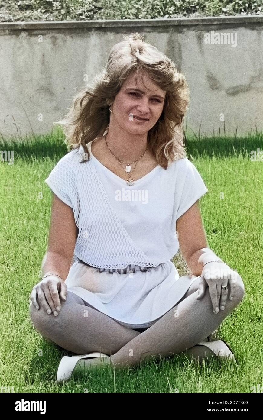 Nicole, deutsche Schlagersängerin, Deutschland um 1984. German schlager ...