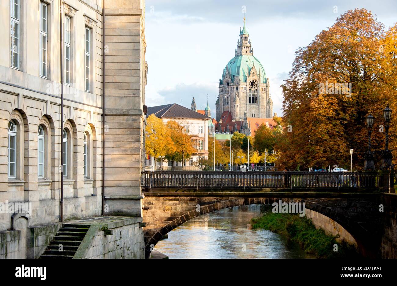 Hanover, Germany. 24th Oct, 2020. The façade of the Leineschloss, today ...