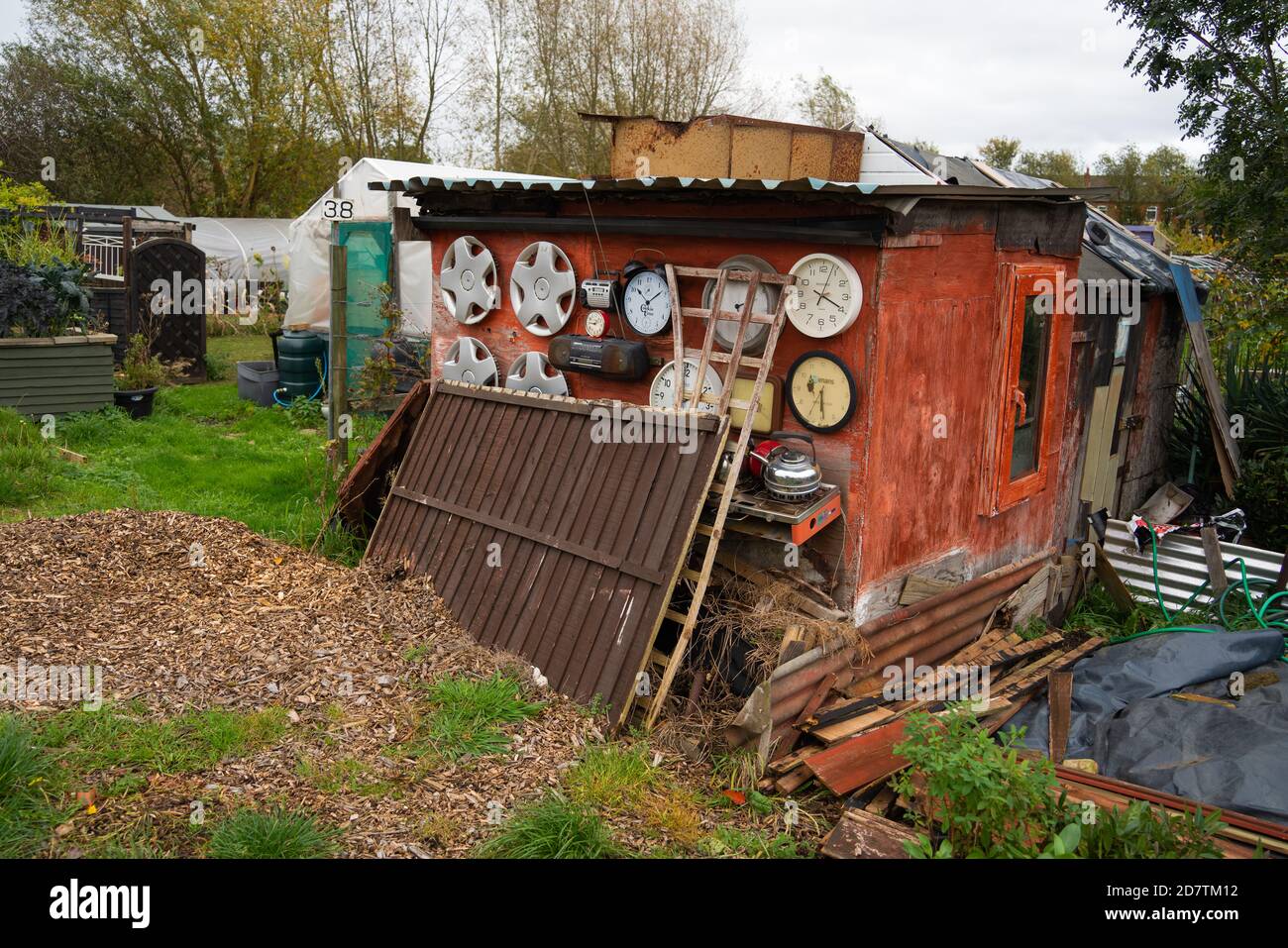 Taking on an allotment for the first time is exciting hi-res stock ...