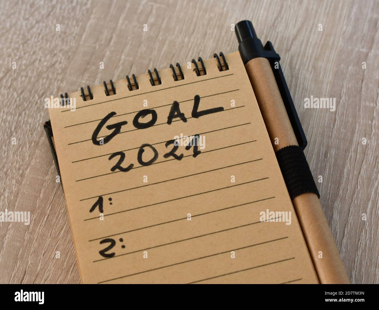 Target goals for 2021 Stock Photo - Alamy