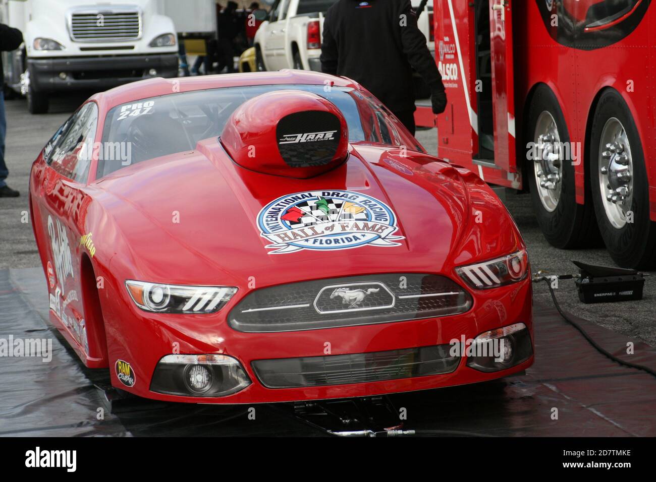 Paddock at Worldwide Technology Raceway during DRAGSTOCK XII 2020 Stock ...