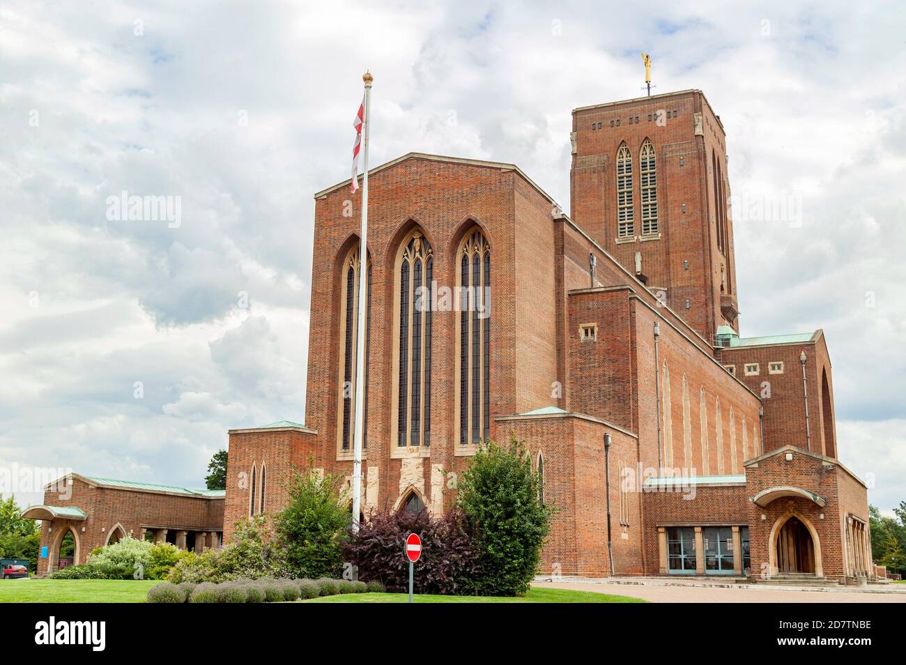 Guildford, UK, July 19, 2007 : Guildford Cathedral in Surrey a 20th ...