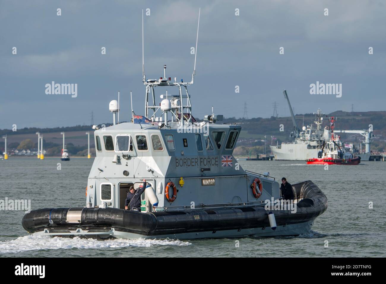 Uk border force nimrod hi-res stock photography and images - Alamy