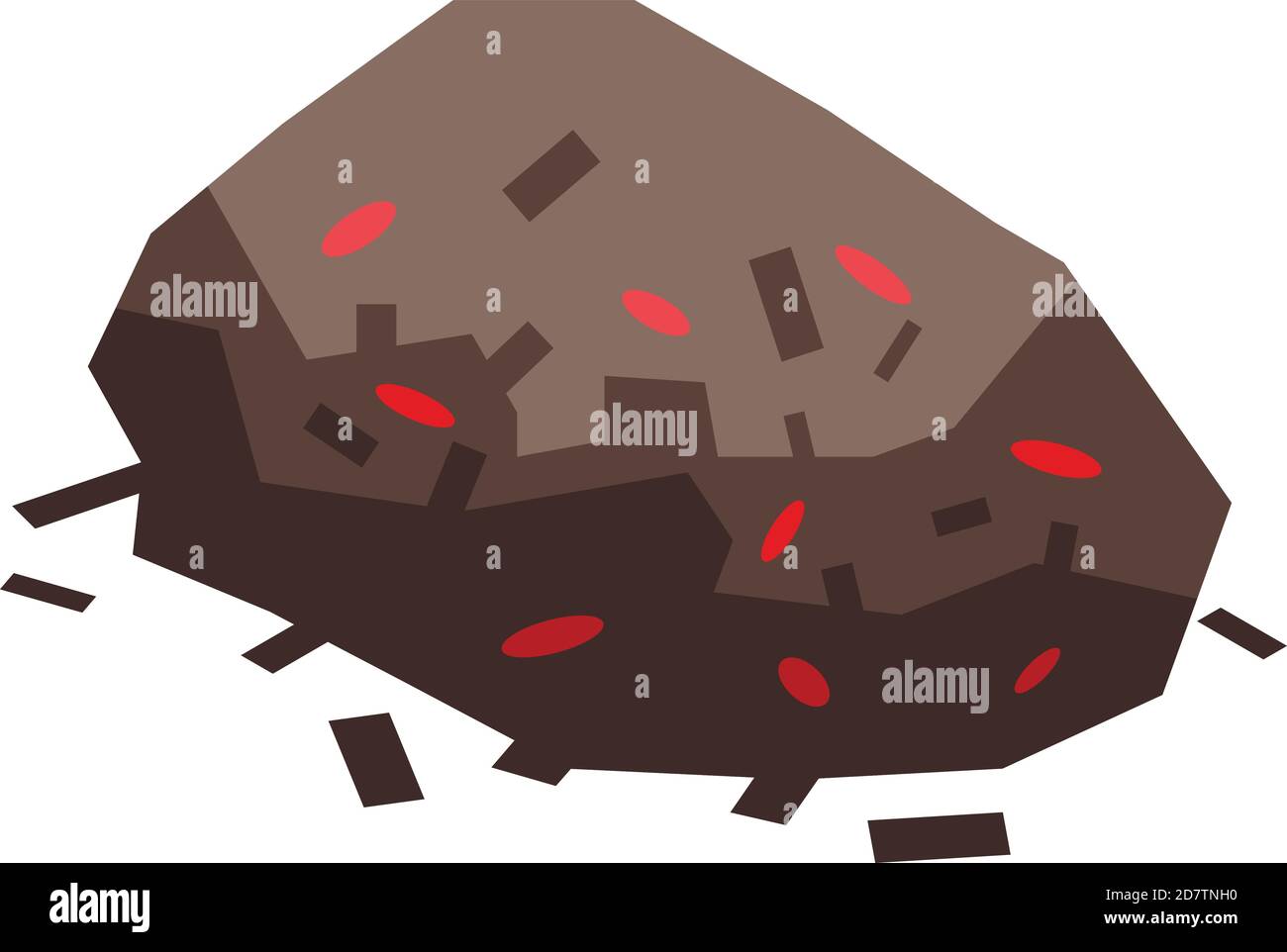 Tea powder icon. Isometric of tea powder vector icon for web design ...