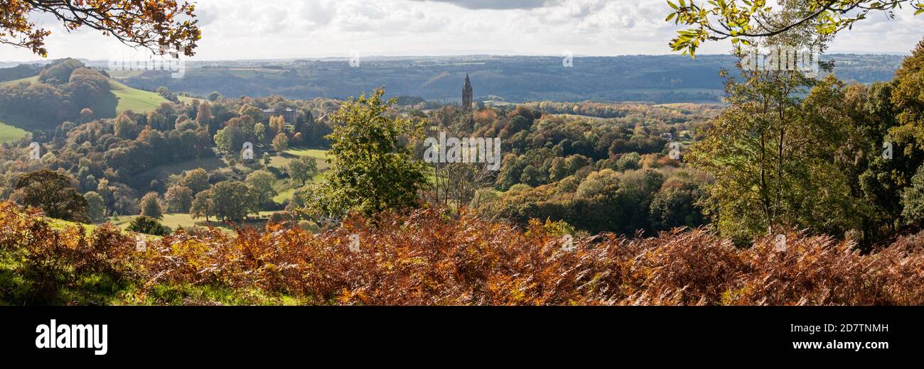 Around the UK - Views from the summit of Abberley Hill, Worcestershire ...