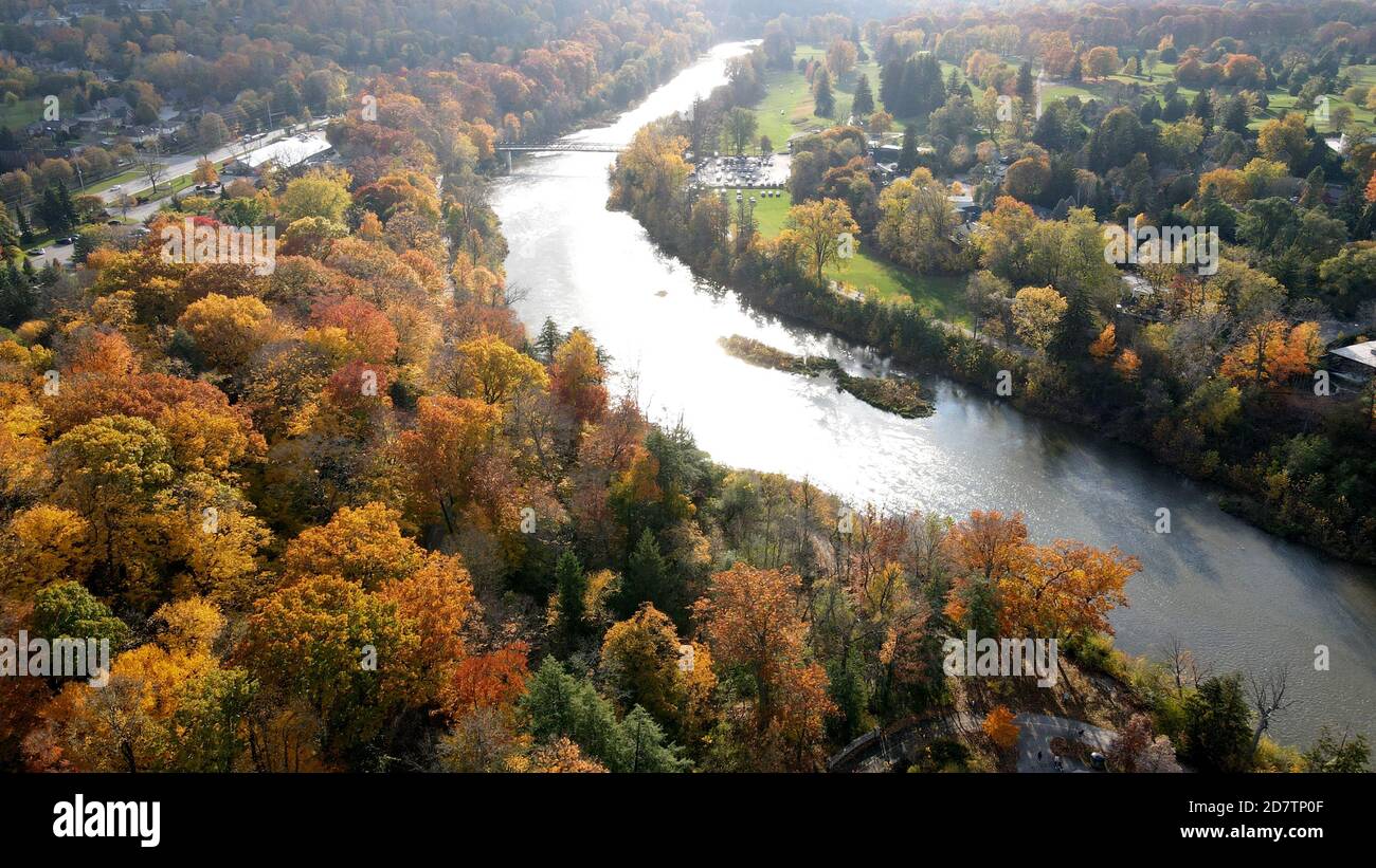 23rd of October 2020, London Ontario Canada - Springbank Park. Luke ...