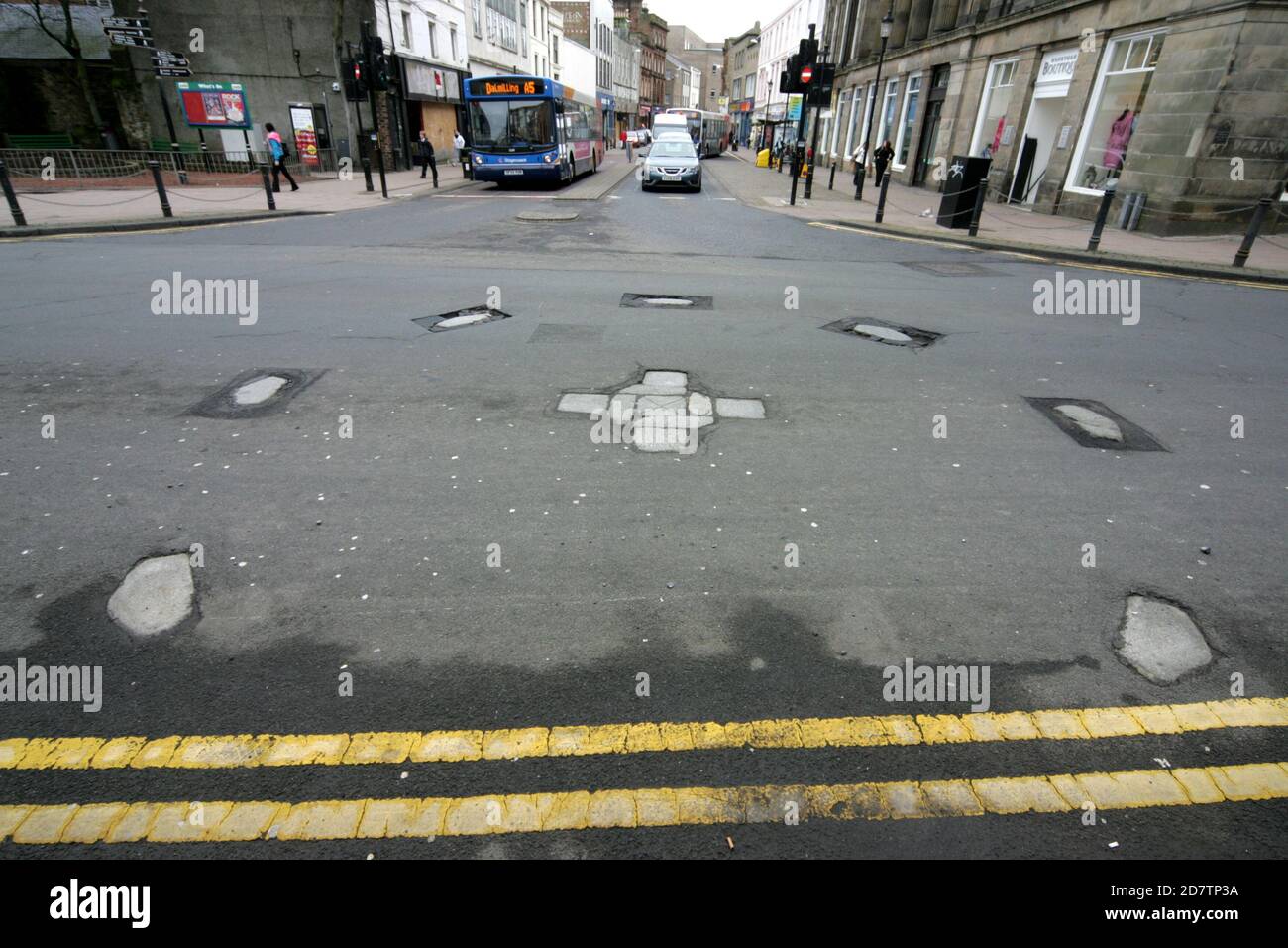 Ayr , Ayrshire, Scotland, UK Malt Cross junction of Sandgate & High ...