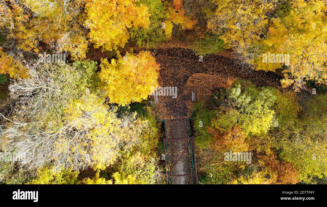 23rd of October 2020, London Ontario Canada - Springbank Park bike ...