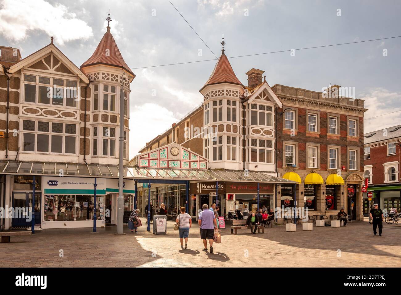 Bognor Regis, September 10th 2020: The Arcade, Bognor Regis Stock Photo ...