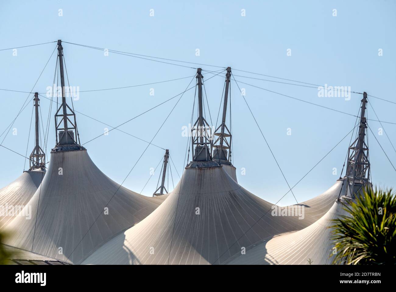 Bognor Regis, September 21st 2020: The distinctive roof of Butlins ...