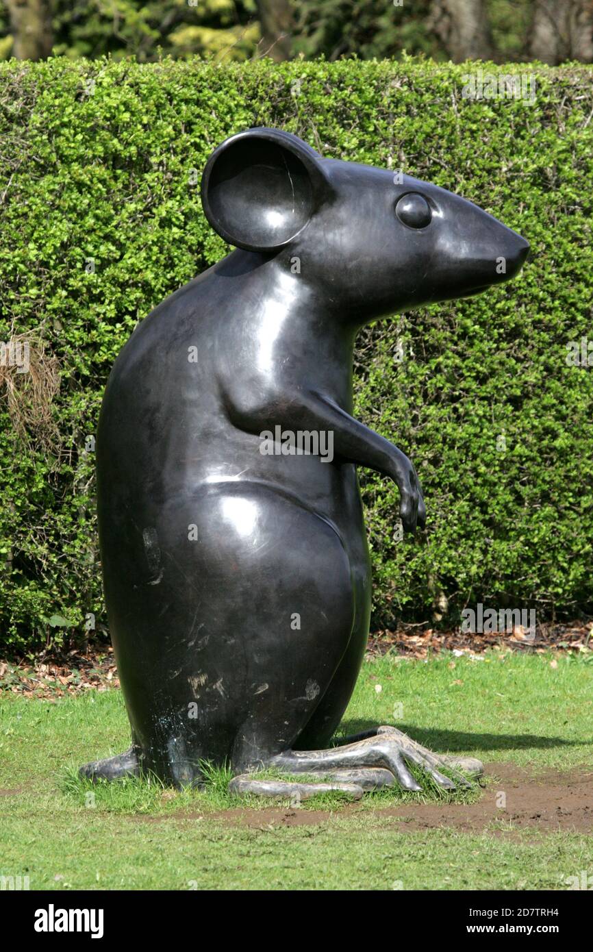 Alloway , Ayrshire, Scotland, UK. A giant mouse sculpture dedicated to ...
