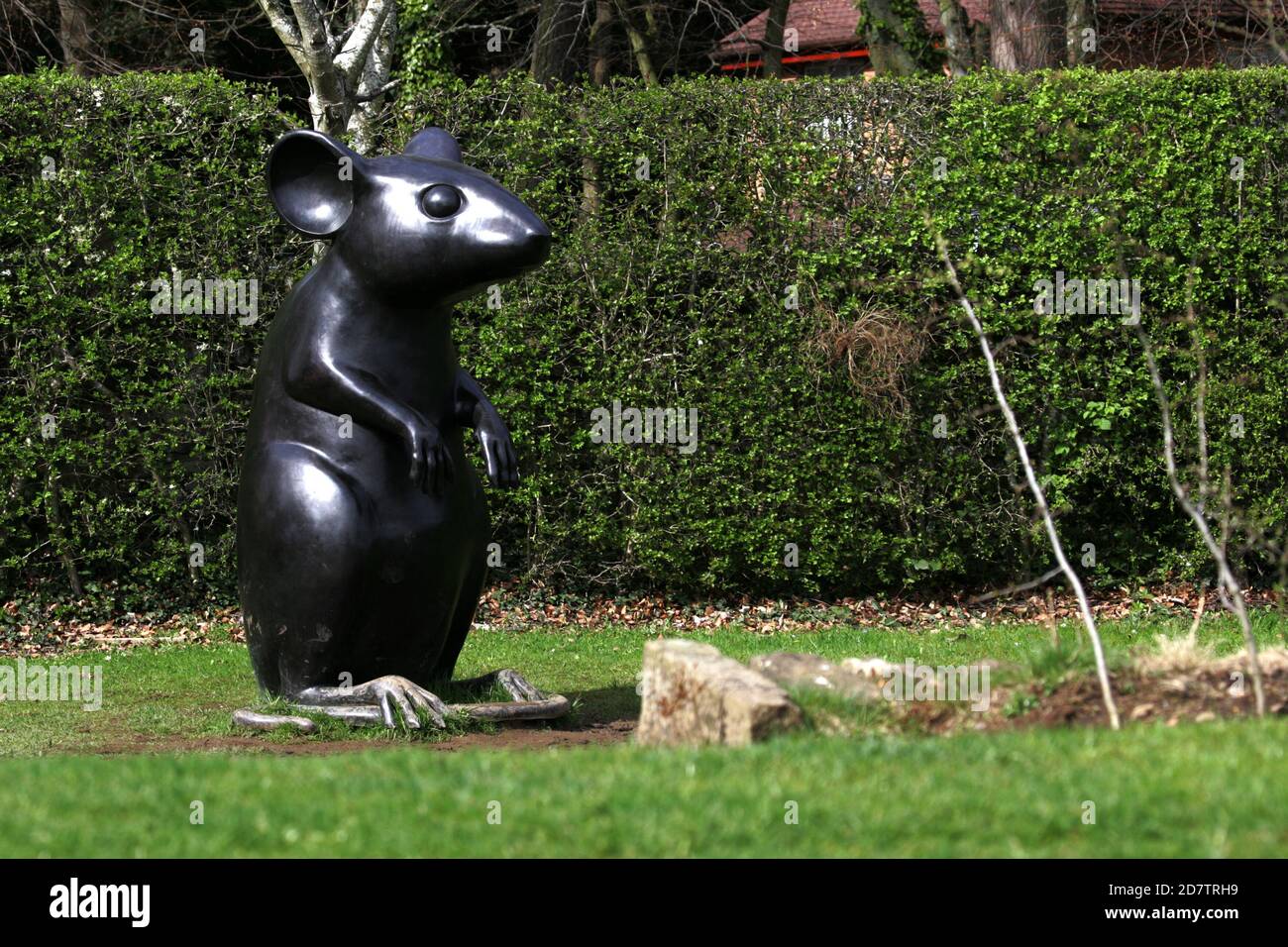 Alloway , Ayrshire, Scotland, UK. A giant mouse sculpture dedicated to ...
