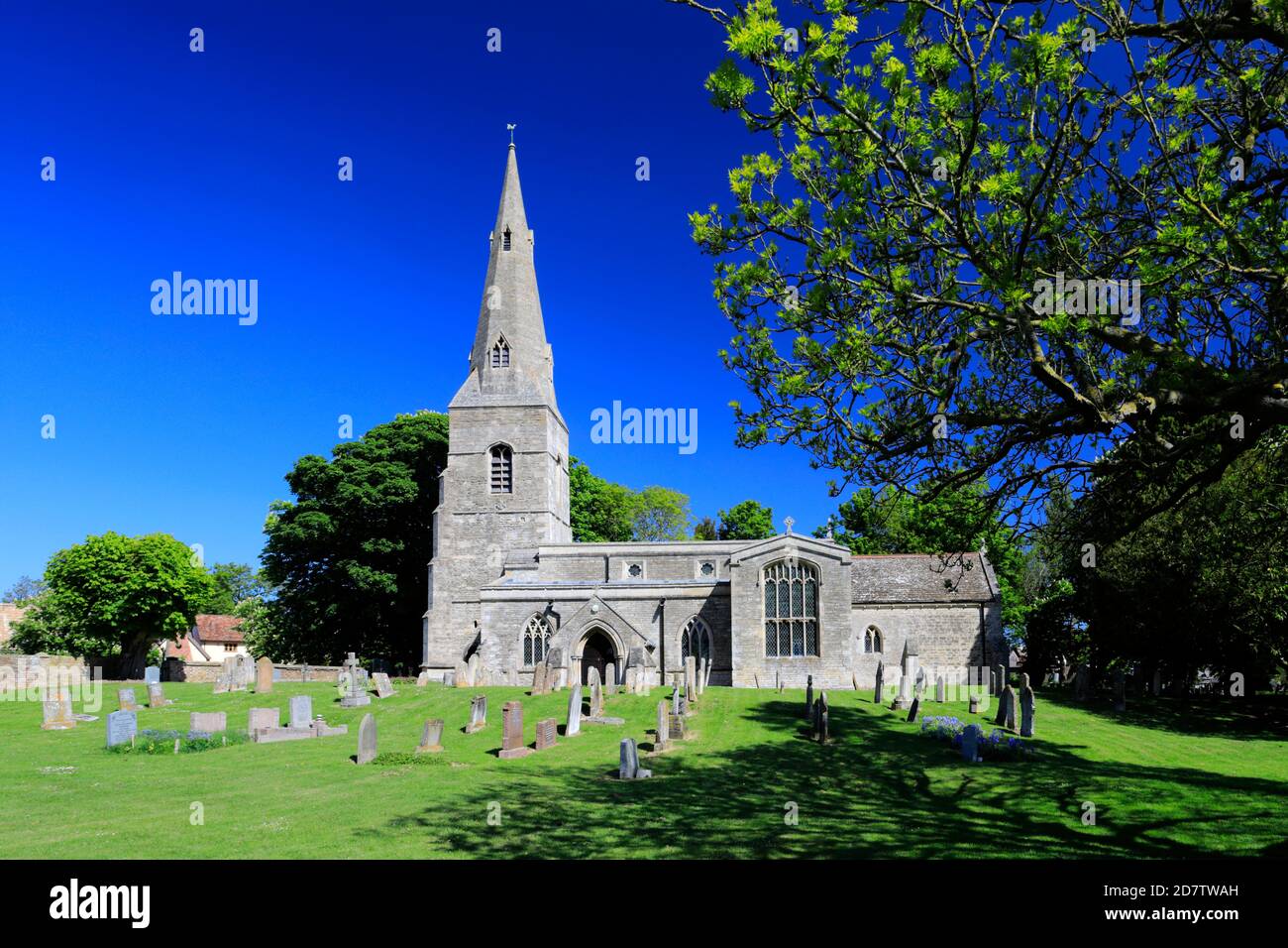 All Saints church, Winwick village, Cambridgeshire; England, UK Stock ...