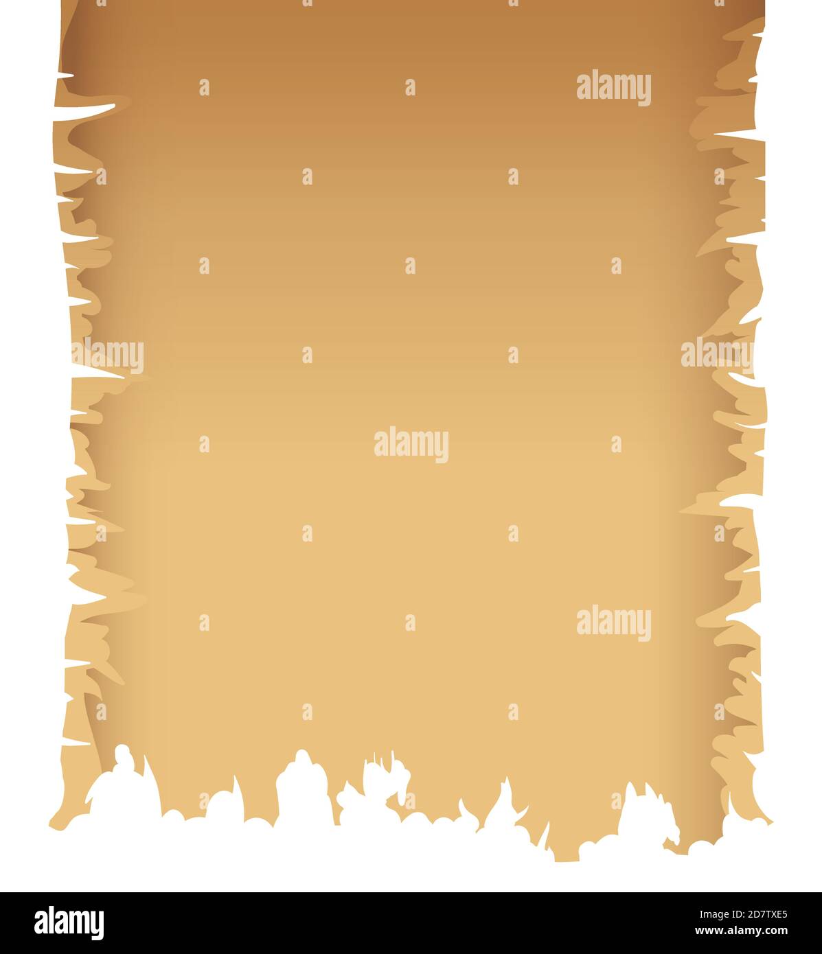 Ripped ancient papyrus template hi-res stock photography and images - Alamy