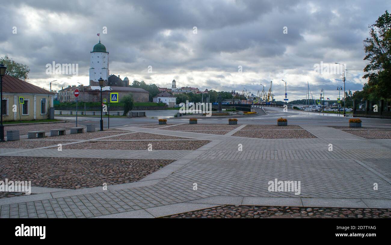 Vyborg is a beautiful city in northern Russia. The amazing nature and ...