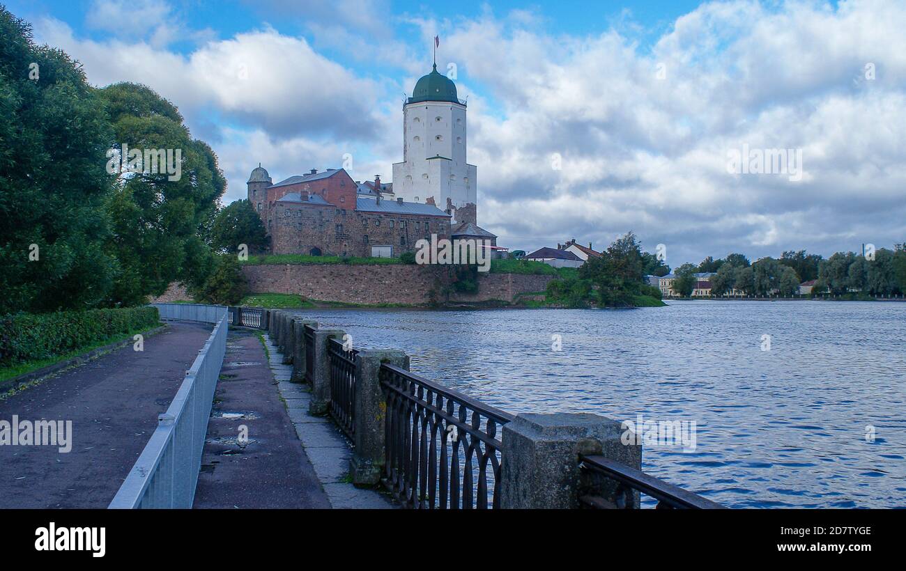 Vyborg is a beautiful city in northern Russia. The amazing nature and ...