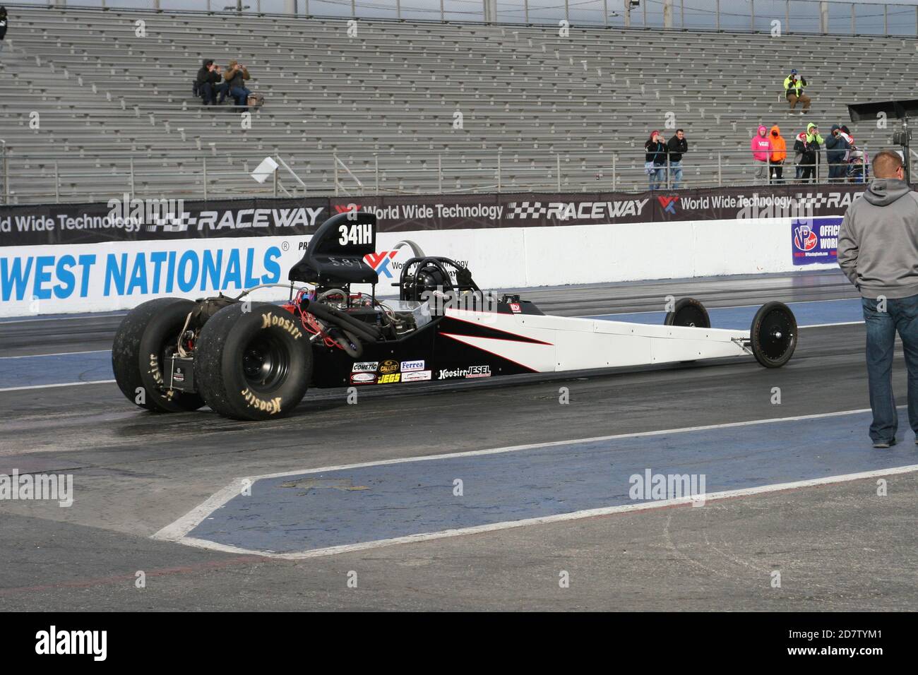 DRAGSTOCK XII 2020 burnout box at Worldwide Technology Raceway Stock ...