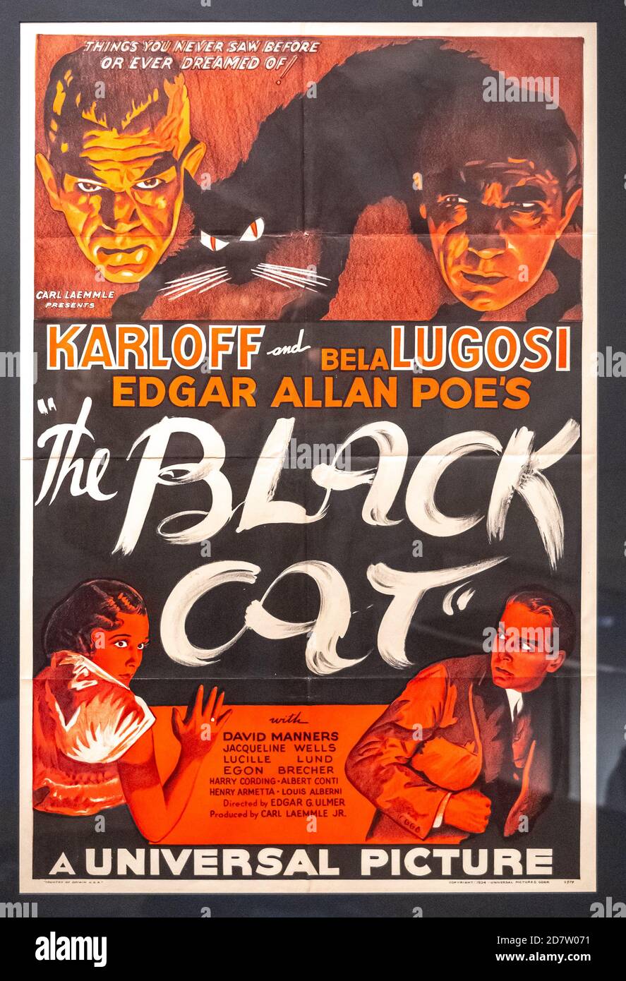 Horror Movies Posters. Part of a series Stock Photo - Alamy