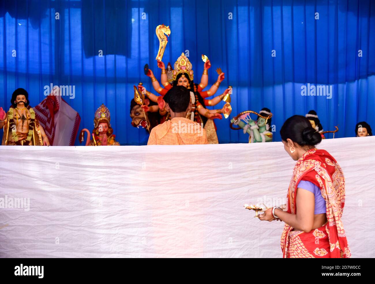 Navami durga puja hi-res stock photography and images - Alamy