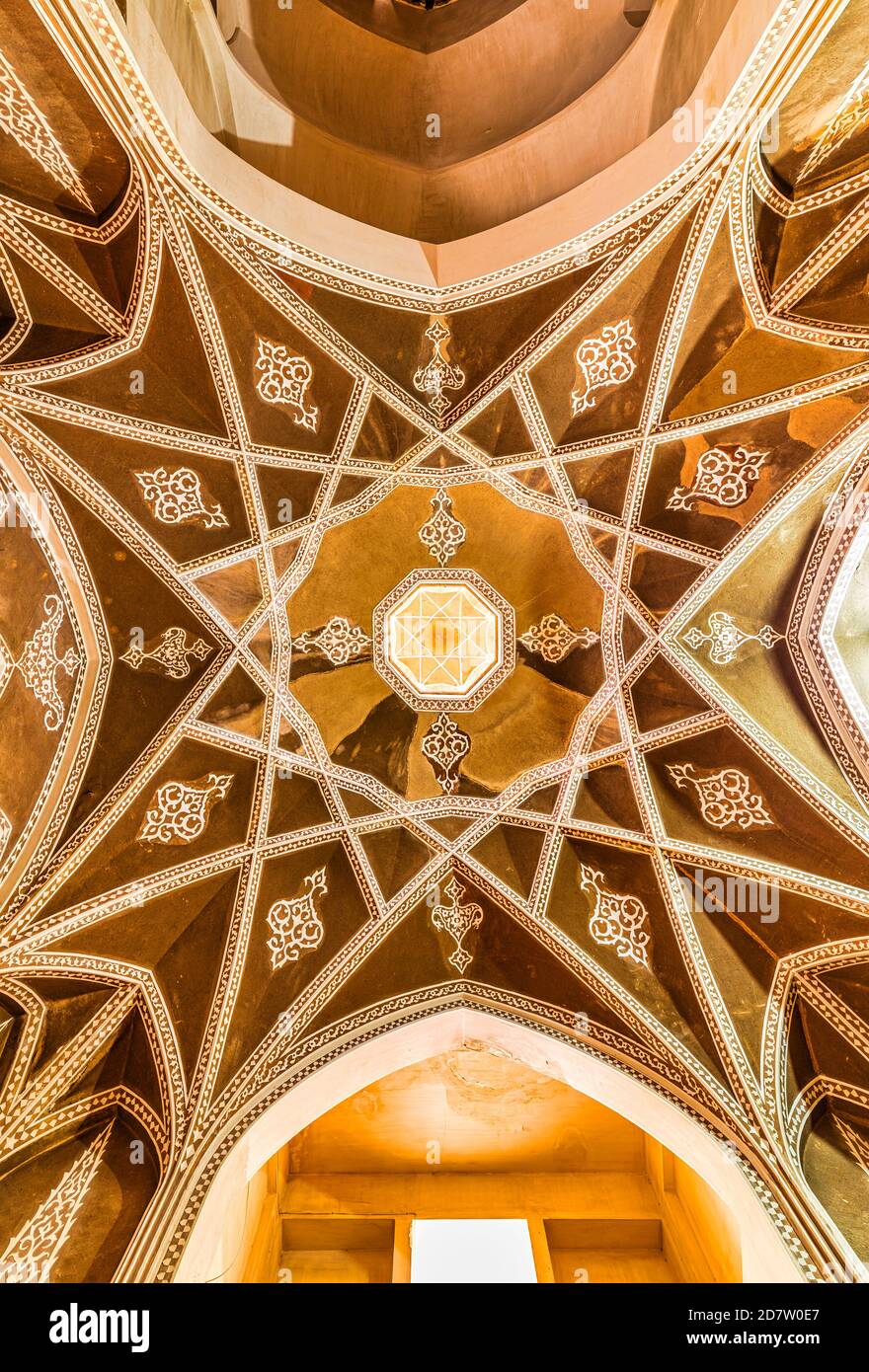 Kashan, Iran - may 02, 2015: view of the Traditional house Khan-e ...