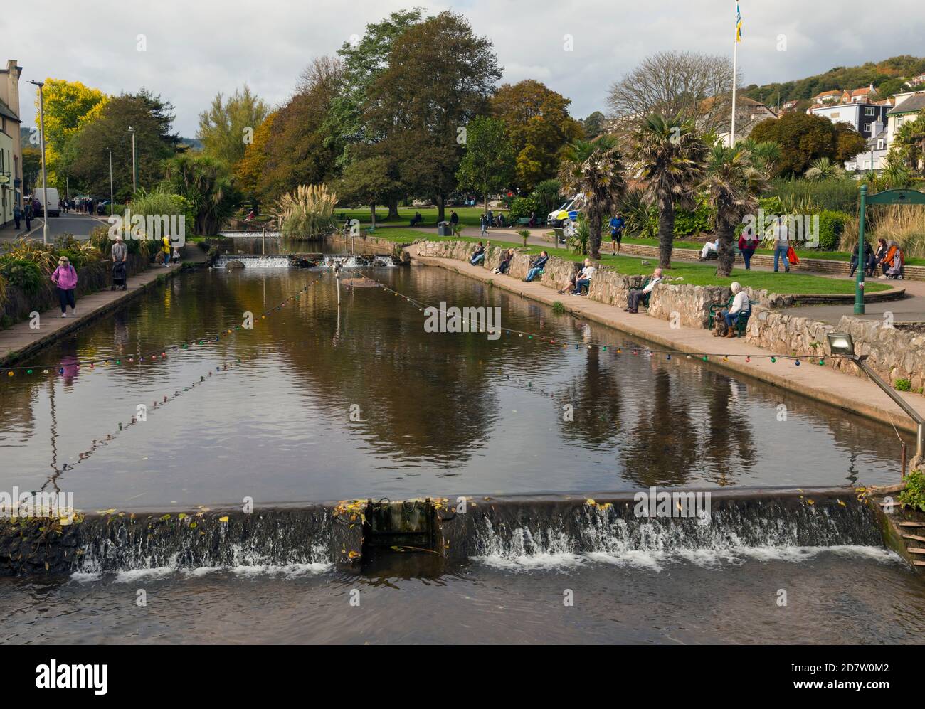 Dawlish town centre hi-res stock photography and images - Alamy