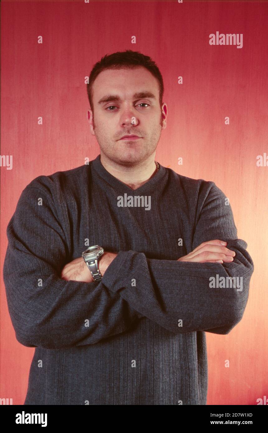 Seb Fontaine English electronic music producer & DJ photographed in ...