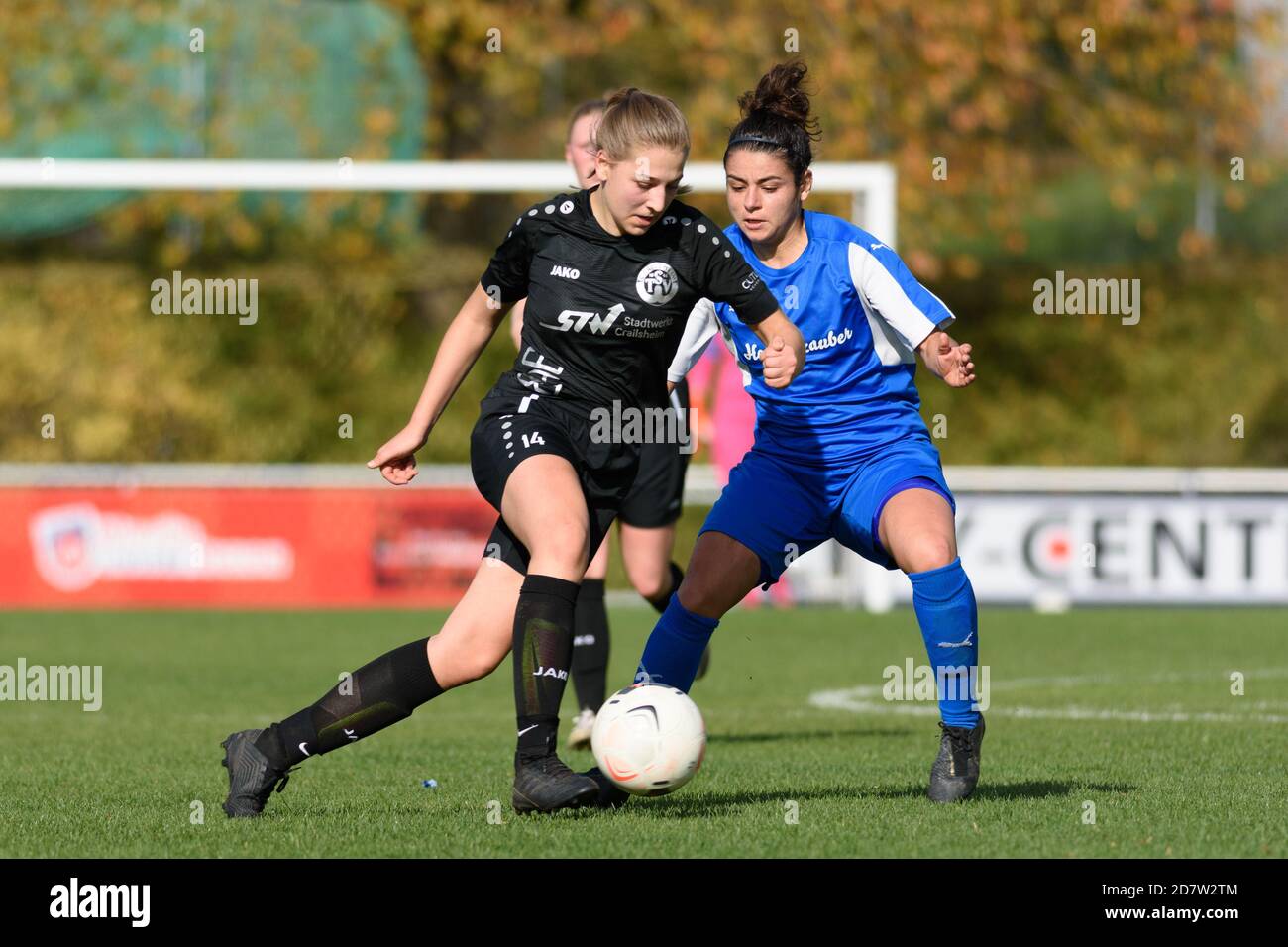 Crailsheim, Germany. 25th Oct, 2020. Jule Wagner (#14 TSV Crailsheim ...