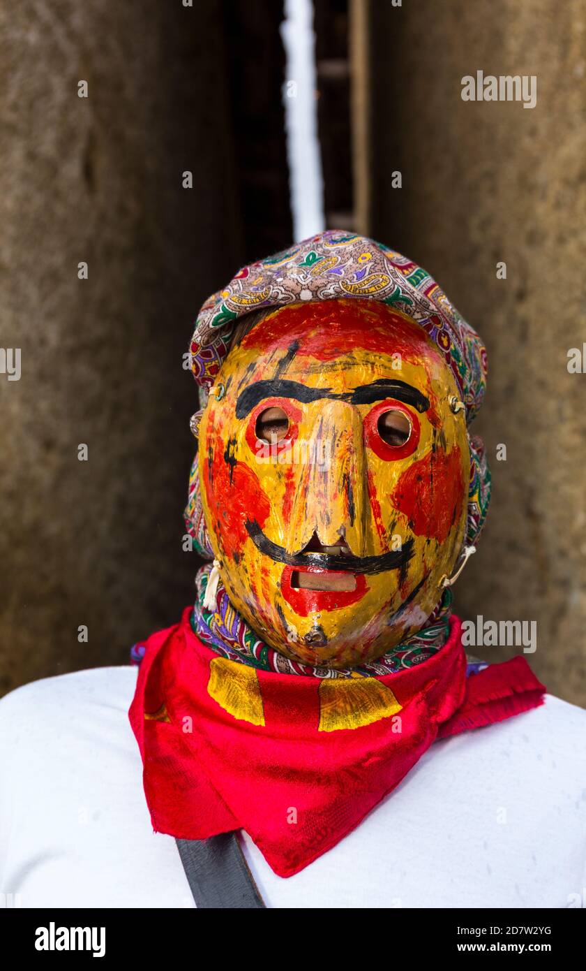 Carnival in Unanu, Ergoyena valley, Navarra, Spain, Europe Stock Photo ...