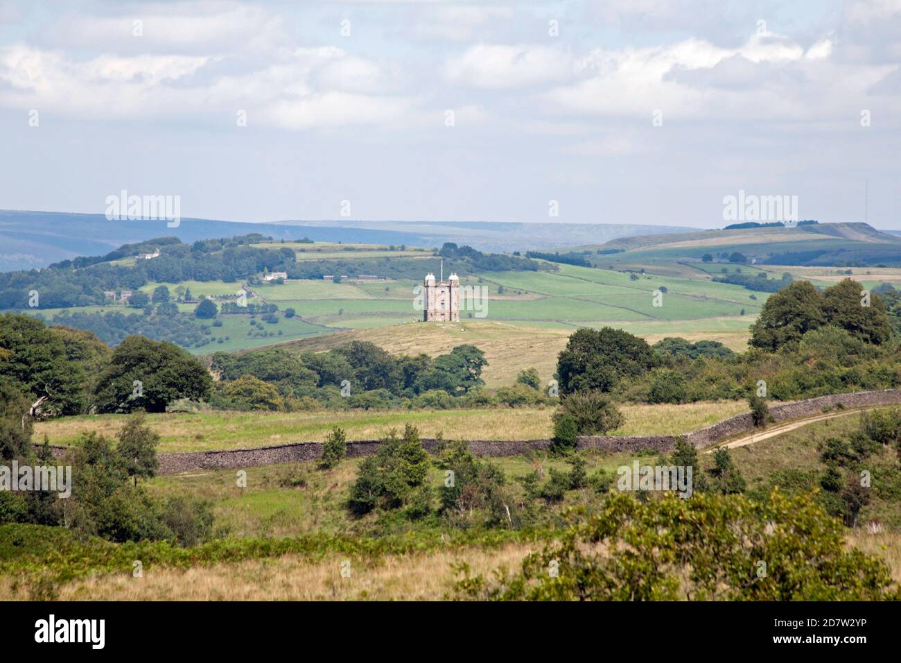 The Cage at Lyme Park viewed from Moorside Lyme Handley Poynton ...