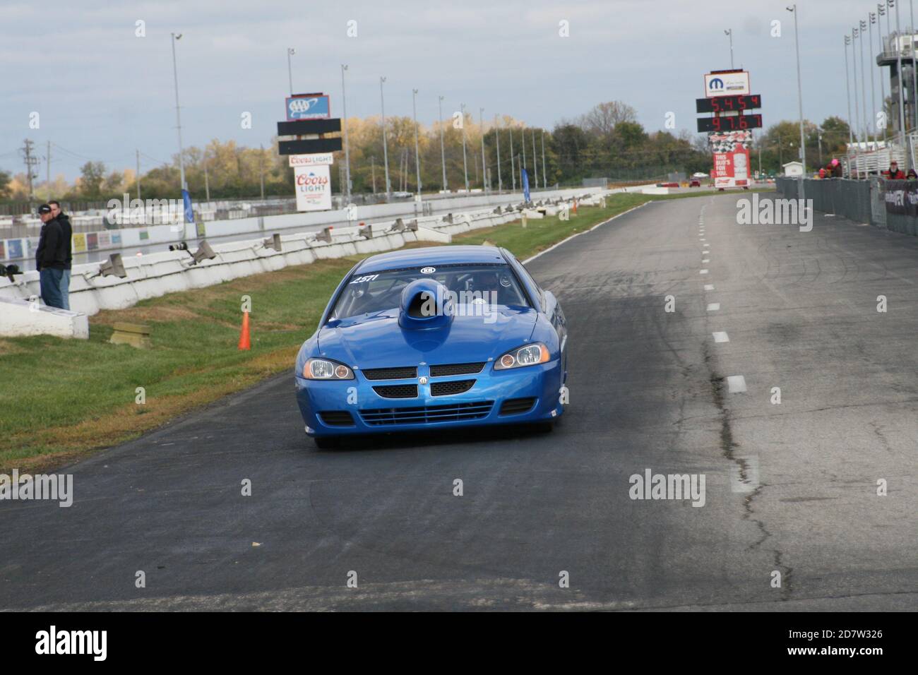 Return lane at DRAGSTOCK XII Worldwide Technology Raceway Madison ...
