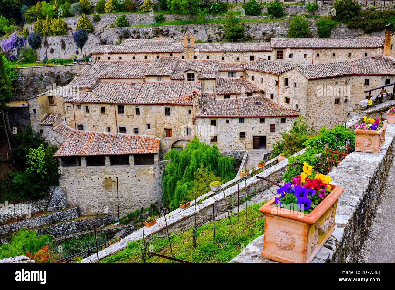 Eremo delle celle monastery hi-res stock photography and images - Alamy
