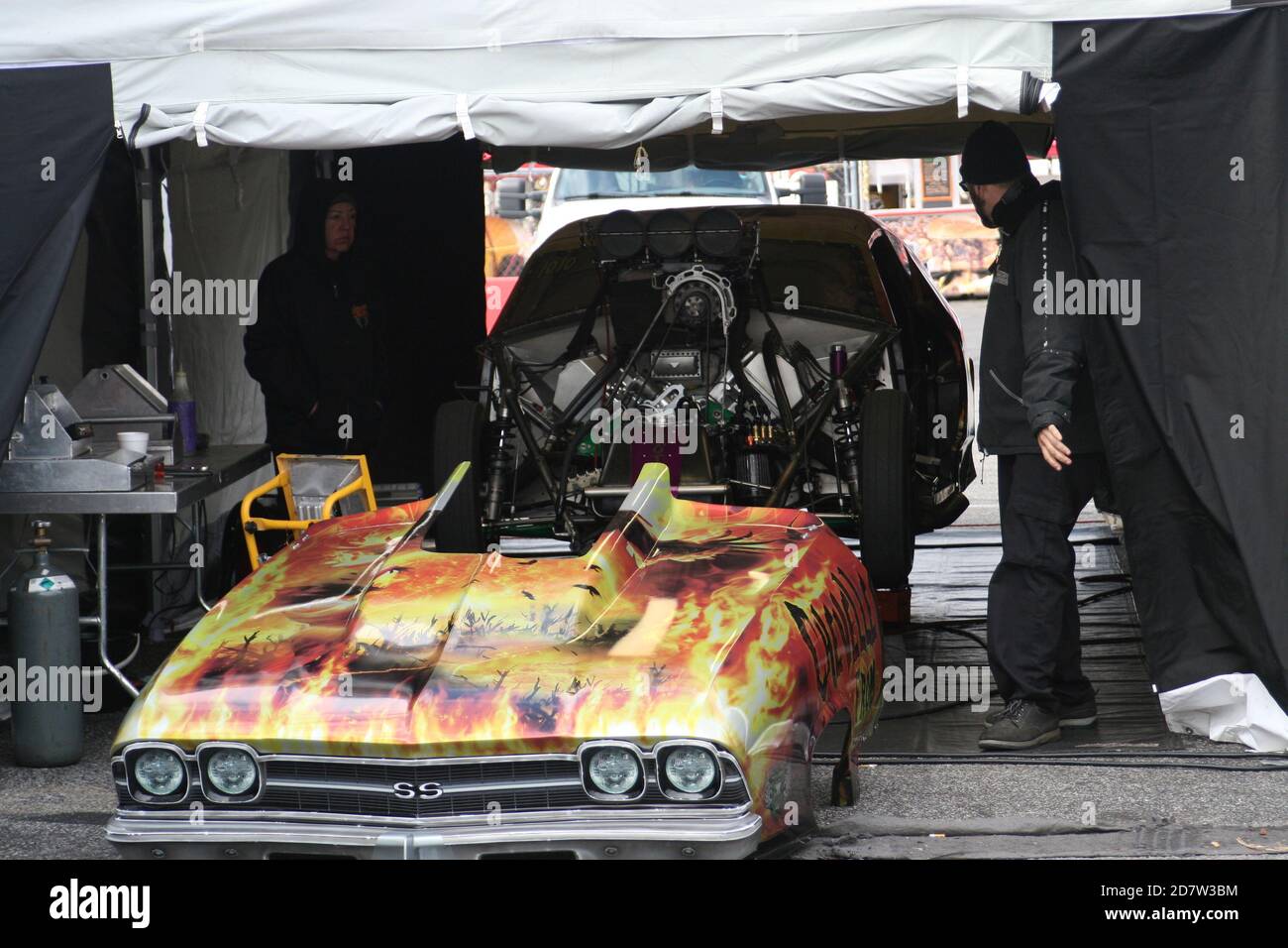 Paddock at Worldwide Technology Raceway during DRAGSTOCK XII 2020 Stock ...