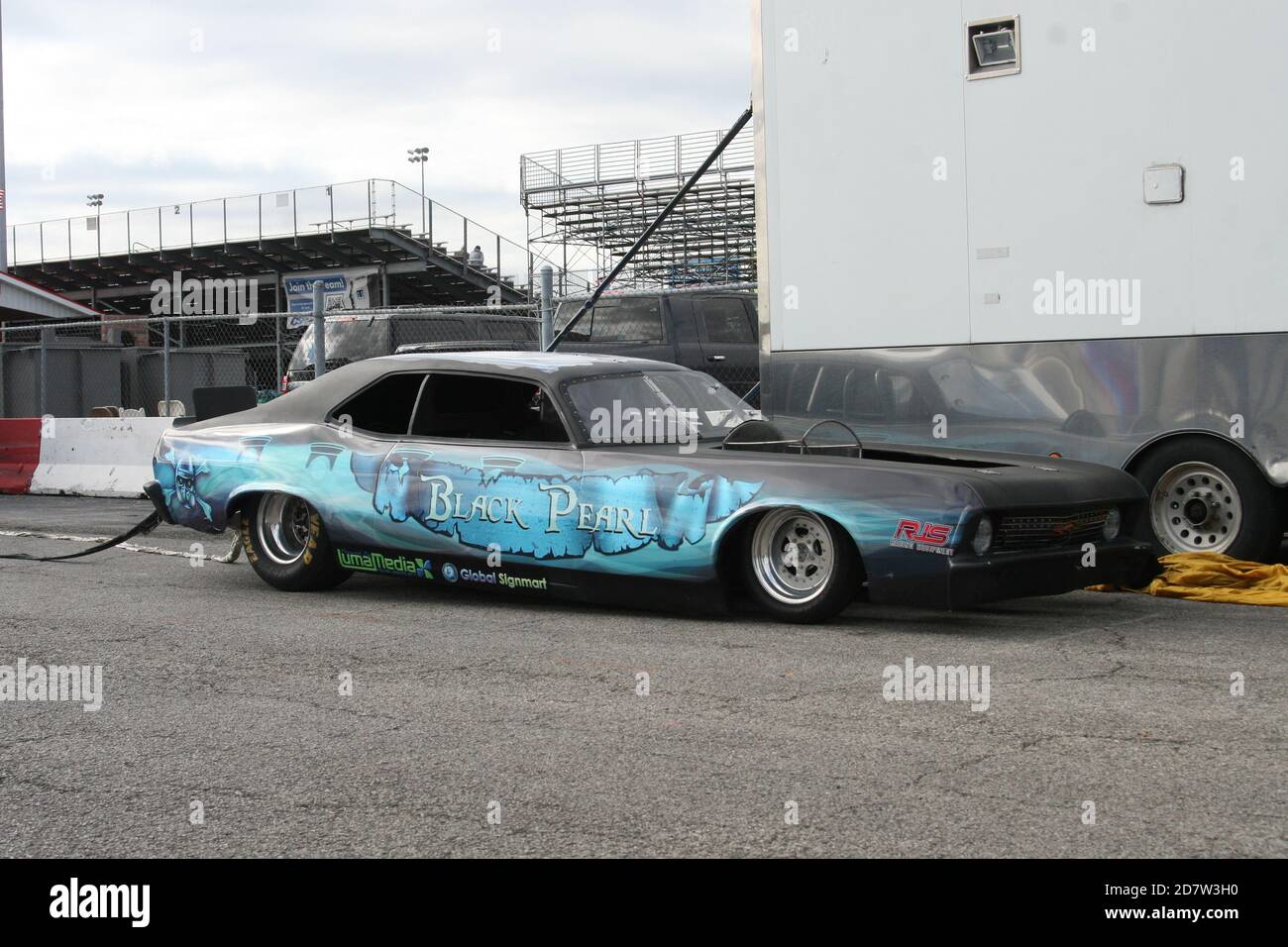 Paddock at Worldwide Technology Raceway during DRAGSTOCK XII 2020 Stock ...